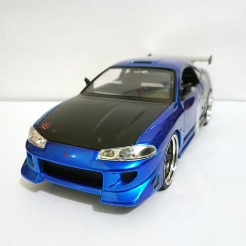 Jual Diecast JDM TUNERS 1995 MITSUBISHI ECLIPSE Miniatur Mobil Hadiah ...