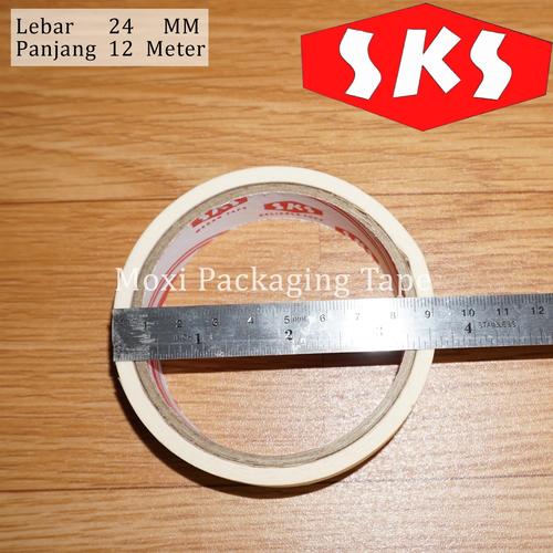 Jual Masking Tape Lakban Kertas 24 mm - 12m - Jakarta Barat - moxi ...