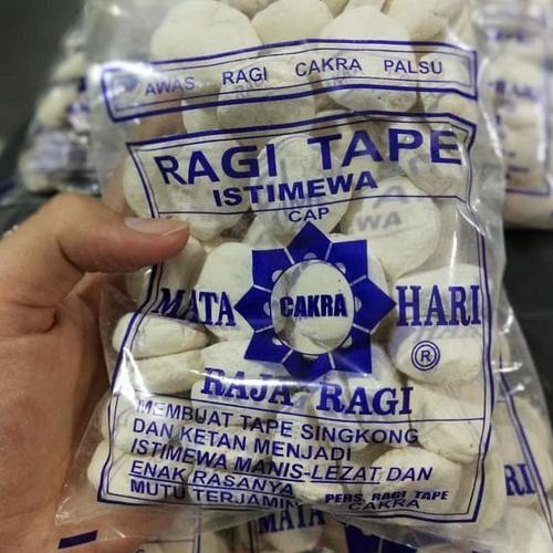 Jual HOT SALE Ragi tape manis berkualitas Cap Cakra murah Terjamin ...