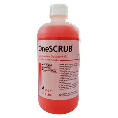 Jual New OneScrub OneMed 4% Hand Scrubs refill 500ml - Kota Bandung ...