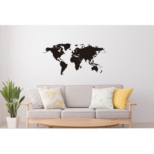 Jual WallStiker Hiasan Dekorasi Pajangan Dinding Peta Dunia World Map ...