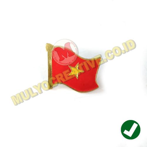 Jual Pin Bendera Negara Vietnam Pin Bros Bendera Vietnam Flag Pin Murah ...
