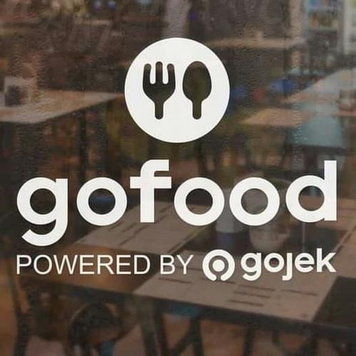 Jual Stikerr Go food GoFood Sticker Gojek Cafe Resto Kantin - Jakarta ...