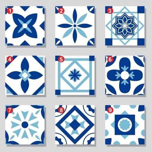 Jual STIKER TEGEL / STICKER LANTAI / KERAMIK Motive 8 - 30x30cm - Kab ...