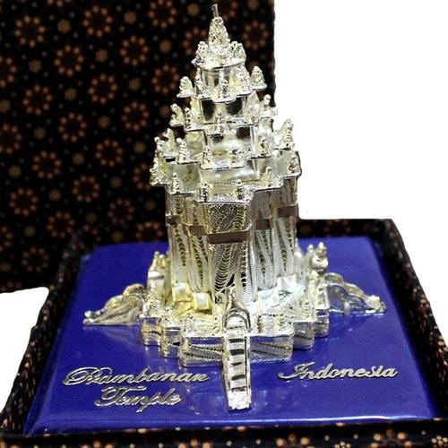 Jual Souvenir Miniatur Candi Prambanan T18cm khas Kerajinan Kotagede Yogya - Kota Yogyakarta ...