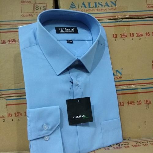Jual [JUMBO]Kemeja Alisan biru telur asin Lengan panjang.ukuran 16,5-17 ...