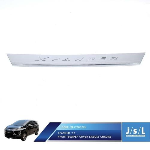 Jual XPANDER 17 FRONT BUMPER COVER EMBOSS CHROME - Jakarta Pusat ...