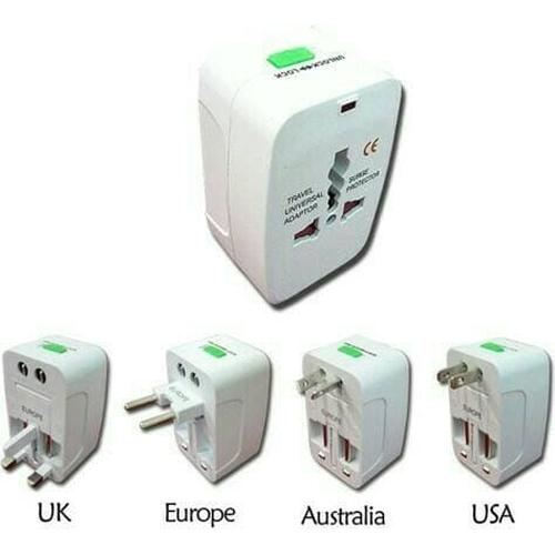 Jual Travel Adaptor Universal Internasional Colokan Listrik Multi ...