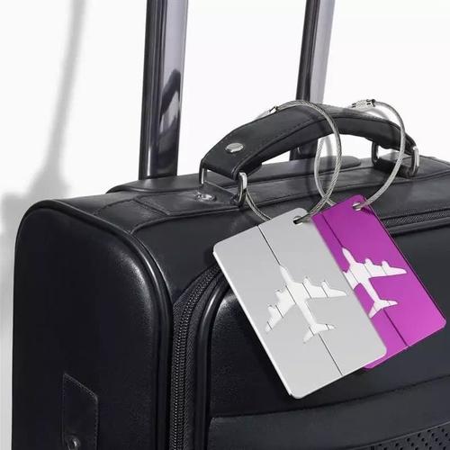 Jual Travel Luggage Tag Label Koper Motif Aircraft Shape Lucu Unik NJ42 ...