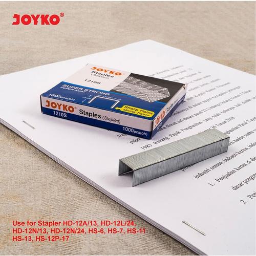 Jual Joyko Heavy Duty Staples Isi Stapler Refill Stapler Joyko 1210S 1 ...