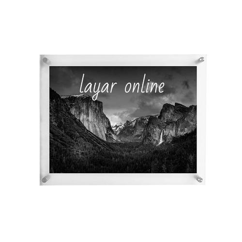 Jual Acrylic Poster 3mm 80x110cm 2 lembar Akrilik Frame Wall Display ...
