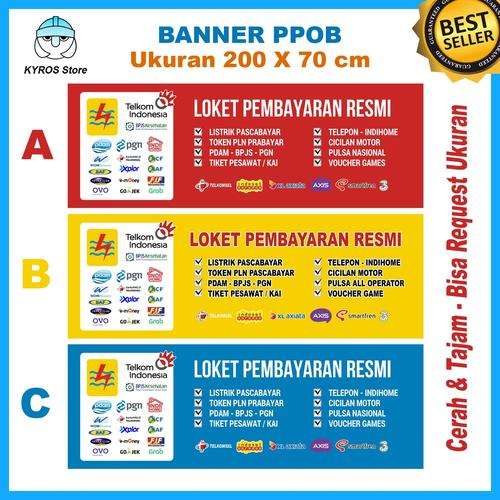 Jual JUAL BANNER SPANDUK PPOB ONLINE - Kab. Jombang - KYROS_Store ...