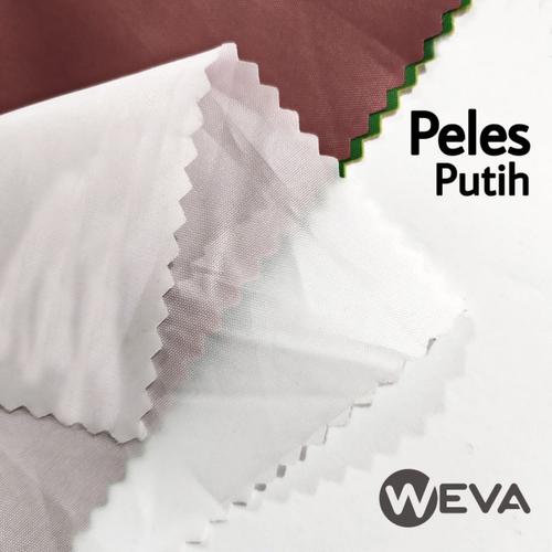 Jual Bahan Kain Furing Peles Putih - Kota Surabaya - Weva Textile ...