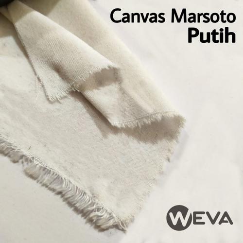 Jual Bahan Kain Canvas Marsoto Putih - Kota Surabaya - Weva Textile ...