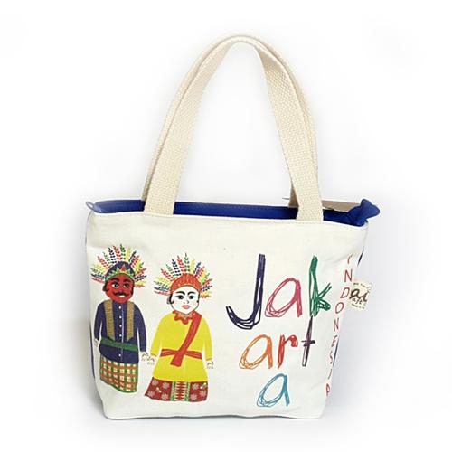 Jual Tas Jinjing Kanvas Oleh-Oleh Souvenir Jakarta Indo Design Ondel ...
