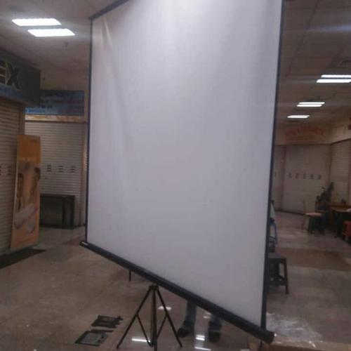 Jual layar projector tripod 3meter x 3meter screenproyektor - Jakarta ...