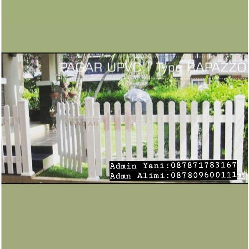 Jual Pagar UPVC Untuk Dekorasi rumah, taman, cafe, play group .Type ...