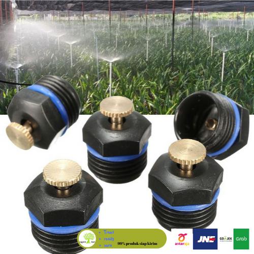 Jual Adjustable mikro micro Sprinkler sprayer kuningan TAMAN KEBUN KODE ...