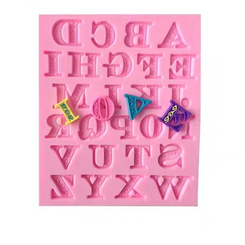 Jual Cetakan huruf alphabet cetakan fondant huruf angka alphabet cake ...
