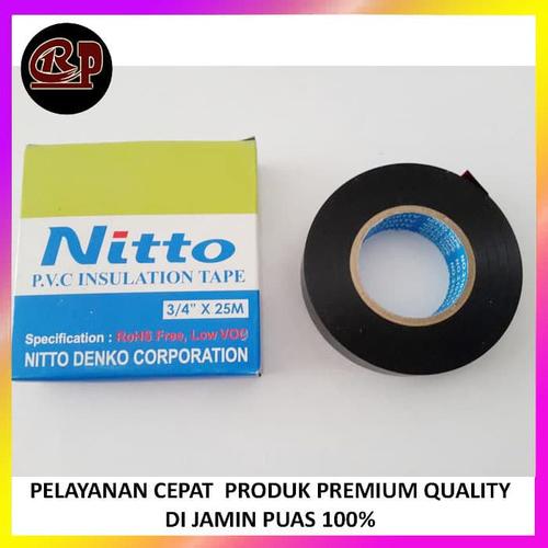 Jual Isolasi Solatif Solatip Lakban Nitto , Isolasi listrik Nitto ...