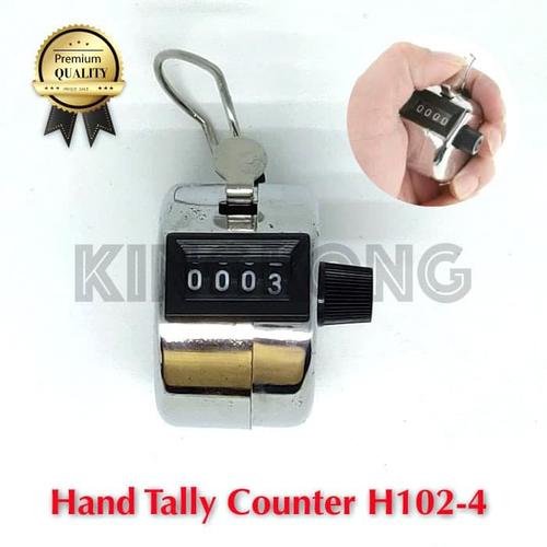 Promo HAND TALLY COUNTER 4 DIGIT/ ALAT HITUNG CEPAT MANUAL/ TASBIH ...