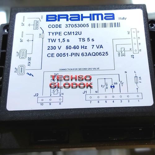 Jual Brahma CM12U controller mesin burner - Jakarta Barat - techso glodok | Tokopedia