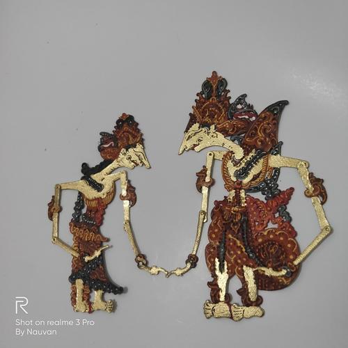 Jual WAYANG RAMA SINTA WAYANG KULIT WAYANG MAHAR UKURAN 15CM MAHAR ...