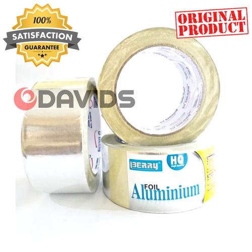 Jual Isolasi Anti Panas Lakban Alumunium Aluminium Ac Foil Tape Berry ...