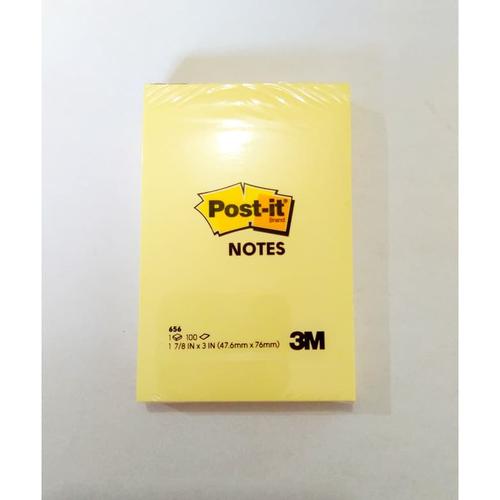 Jual 3M Post-it 656 Notes Yellow ( 3 Pad ) - Jakarta Pusat - stationary ...