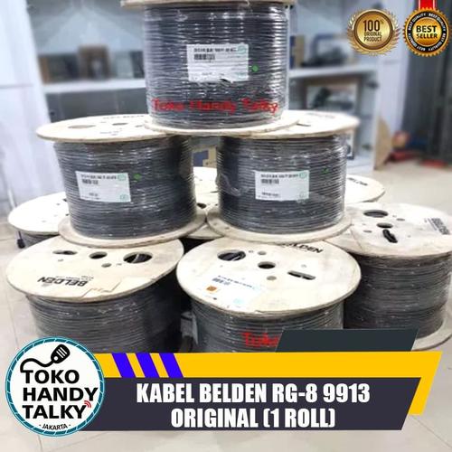 Jual KABEL BELDEN RG 8 9913 50 OHM 1 ROLL 300 METER KABEL COAXIAL ...