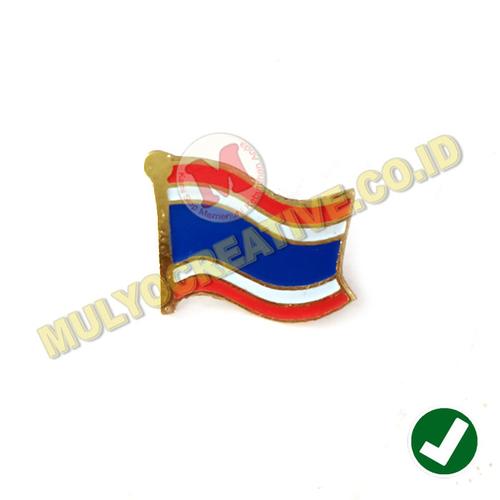 Jual Flag Pin Thailand Murah Pin Bendera Negara Thailand Bahan Kuningan ...