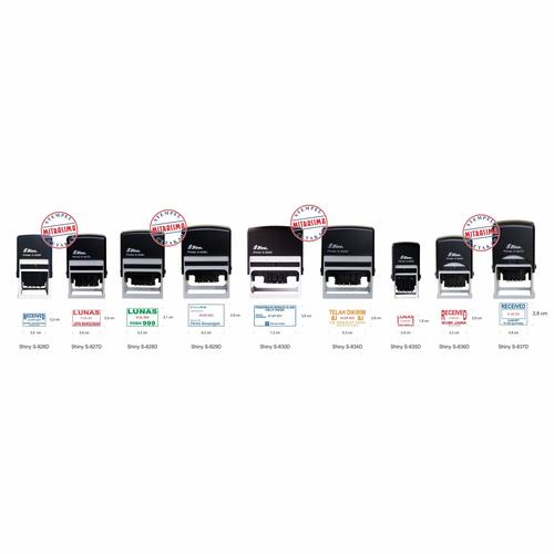 Jual Stempel Shiny custom bentuk persegi dengan Tanggal ditengah ...