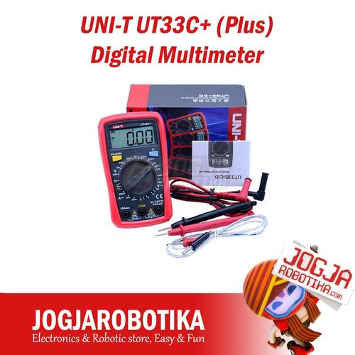 Jual UNI-T UT33C+ (Plus) Digital Multimeter - Kab. Sleman - Jogjarobotika | Tokopedia