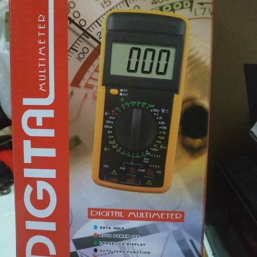 Jual Digital Multitester Avometer DT-9205A Multi Tester Layar Besar ...