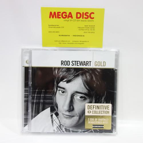 Jual CD Rod Stewart - Gold Album 2CD EU Definitive Collection Audio ...