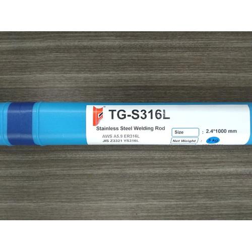 Jual Tig Argon Stainless Steel 316l 2.4mm 2.4-mm Kawat Las Rod Wire ...