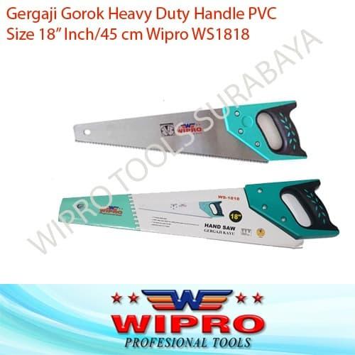 Jual Gergaji Kayu Gorok Heavy Duty Handle PVC Panjang 18 Inch WIPRO ...