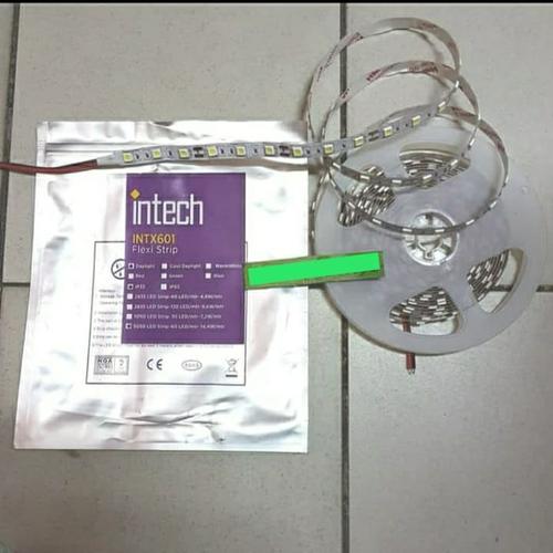 Jual Lampu LED Strip INTECH IP33 5050 12V Putih / Daylight Indoor ...