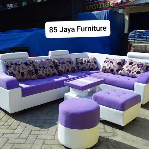 Jual Sofa Set Minimalis Ungu Putih Cantik - Kab. Bekasi - 85 Jaya ...