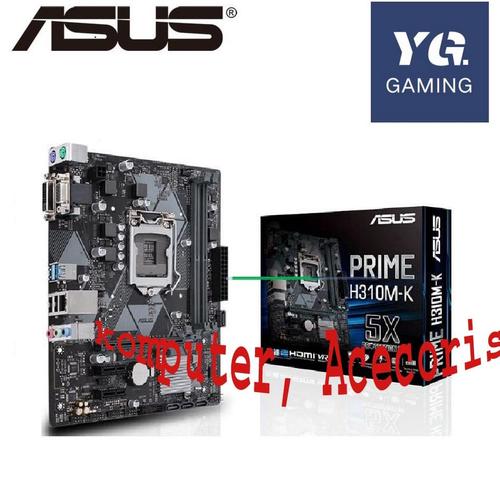 Jual Asus h310m k Motherboard 8100 Generasi Ke 4 E D A 8100 8500 ...