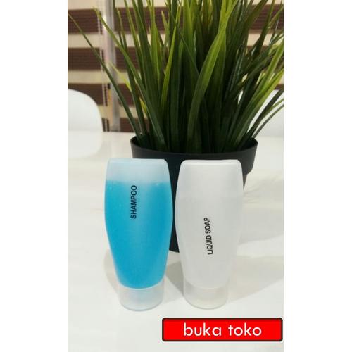 Jual Sabun / Shampo Cair Botol Tube + Sticker / Shampo Sabun Cair Hotel ...