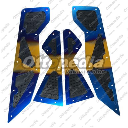 Jual Bordes Pijakan Kaki Dek CNC Agras For Yamaha N max Nmax Two Tone ...