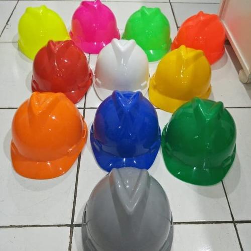 Jual Helm Safety Proyek Arrow Head Komplit inners dan Tali Dagu pilih ...
