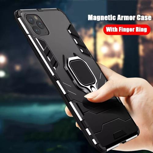 Jual Magnetic Case iPhone 11 / 11 Pro / Max Casing Robot Iron Pelindung ...