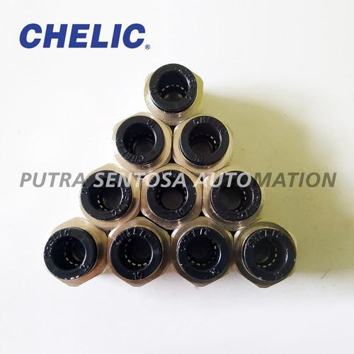 Jual STRAIGHT MALE FITTING 10MM 1/4" CHELIC SQC-10-02 - Kota Semarang ...