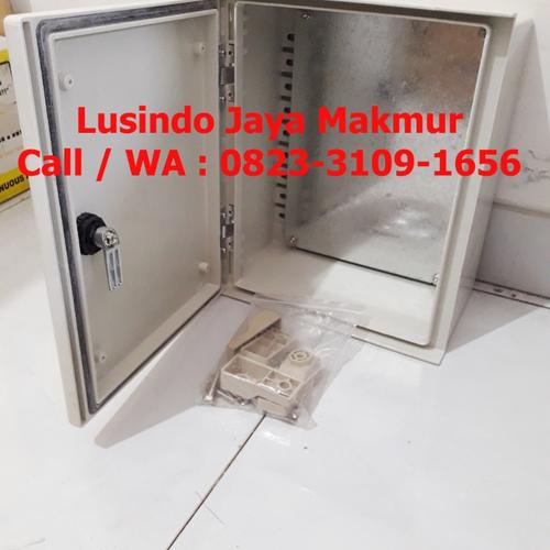 Jual Box Panel 30 x 25 x 14 Fiber glass PVC Plastik Waterproof 30x25x14 ...