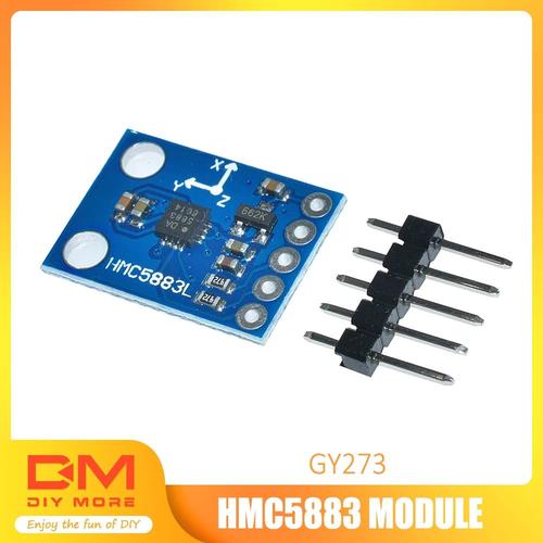 Jual GY 273 HMC5883L Modul Sensor Magnetometer Kompas untuk Arduino 3V ...