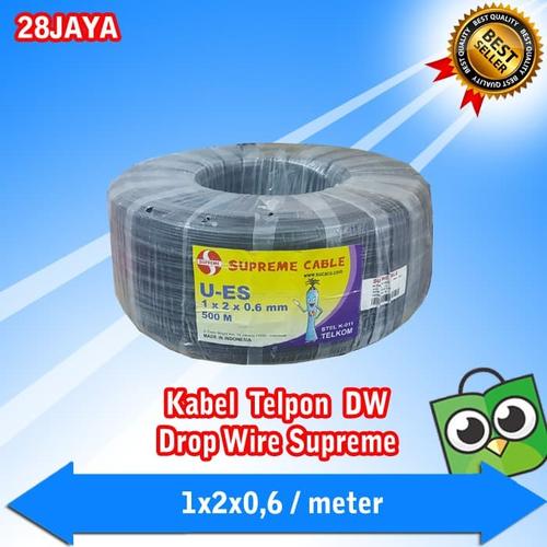 Jual Kabel Telepon Drop Wire - DW Supreme ITC 1x2x0.6 - Per Meter ...