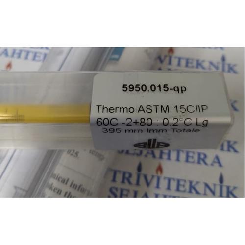 Jual Thermometer glass ASTM 15C,termometer kaca pengukur suhu -2 to 80C ...