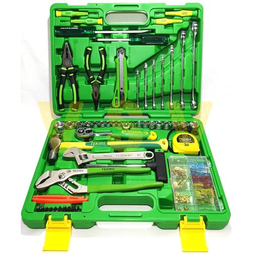 Jual Tekiro Tools set 60 pc / Tool set 60pcs / Mekanik tool set ...